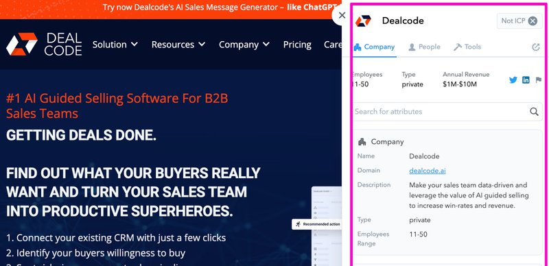 The Top 10 Chrome Extensions for B2B Sales | Dealcode