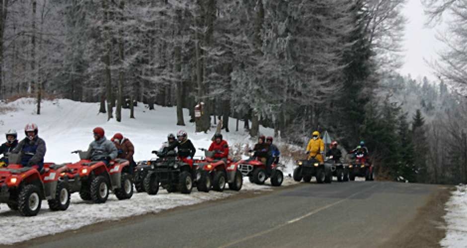 ATV. Sport de aventură. Poiana Brașov. Ghizi experimentați.