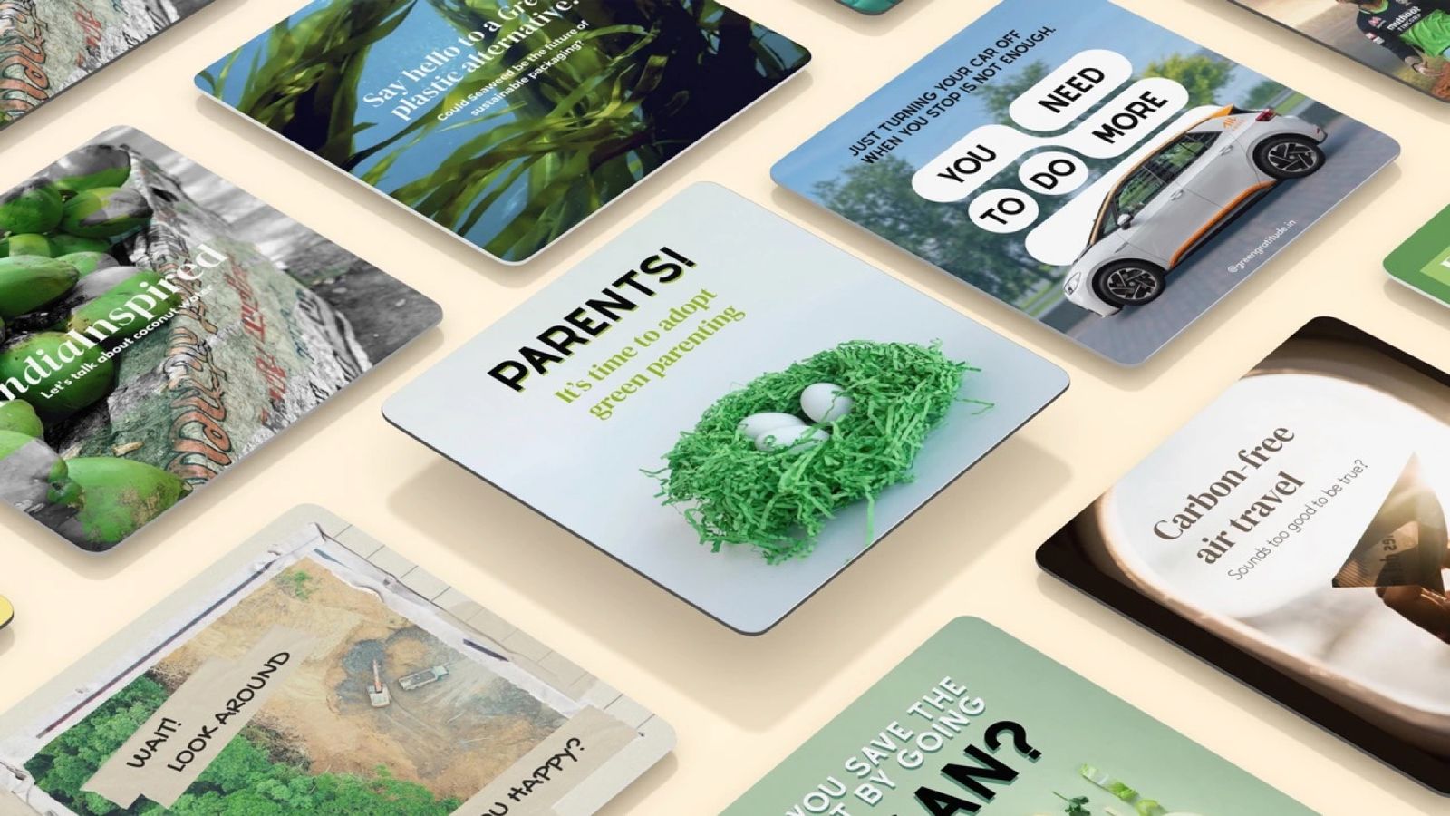 Work | GreySpace Studios | Green Gratitude