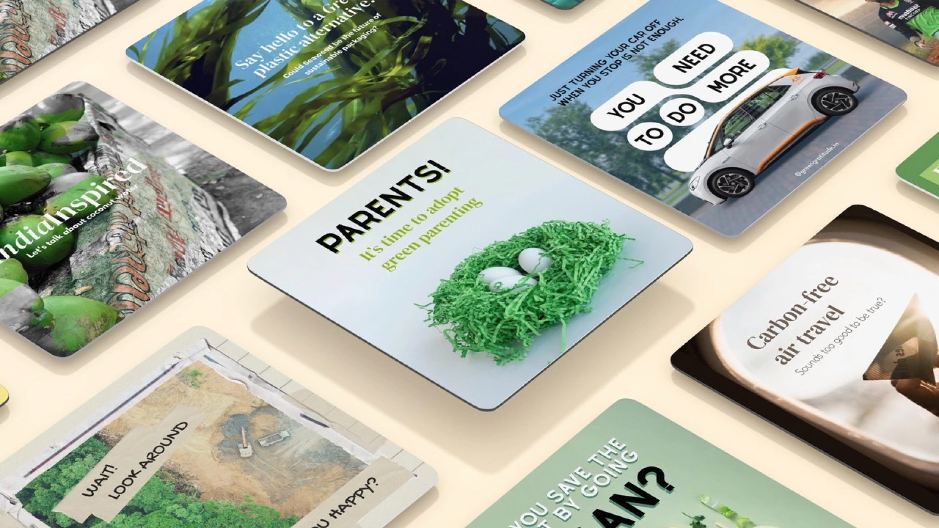 Work | GreySpace Studios | Green Gratitude