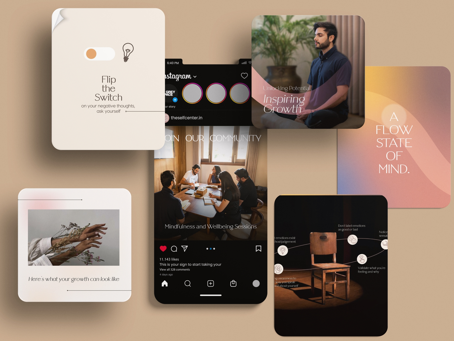 Work | GreySpace Studios | The Self Center