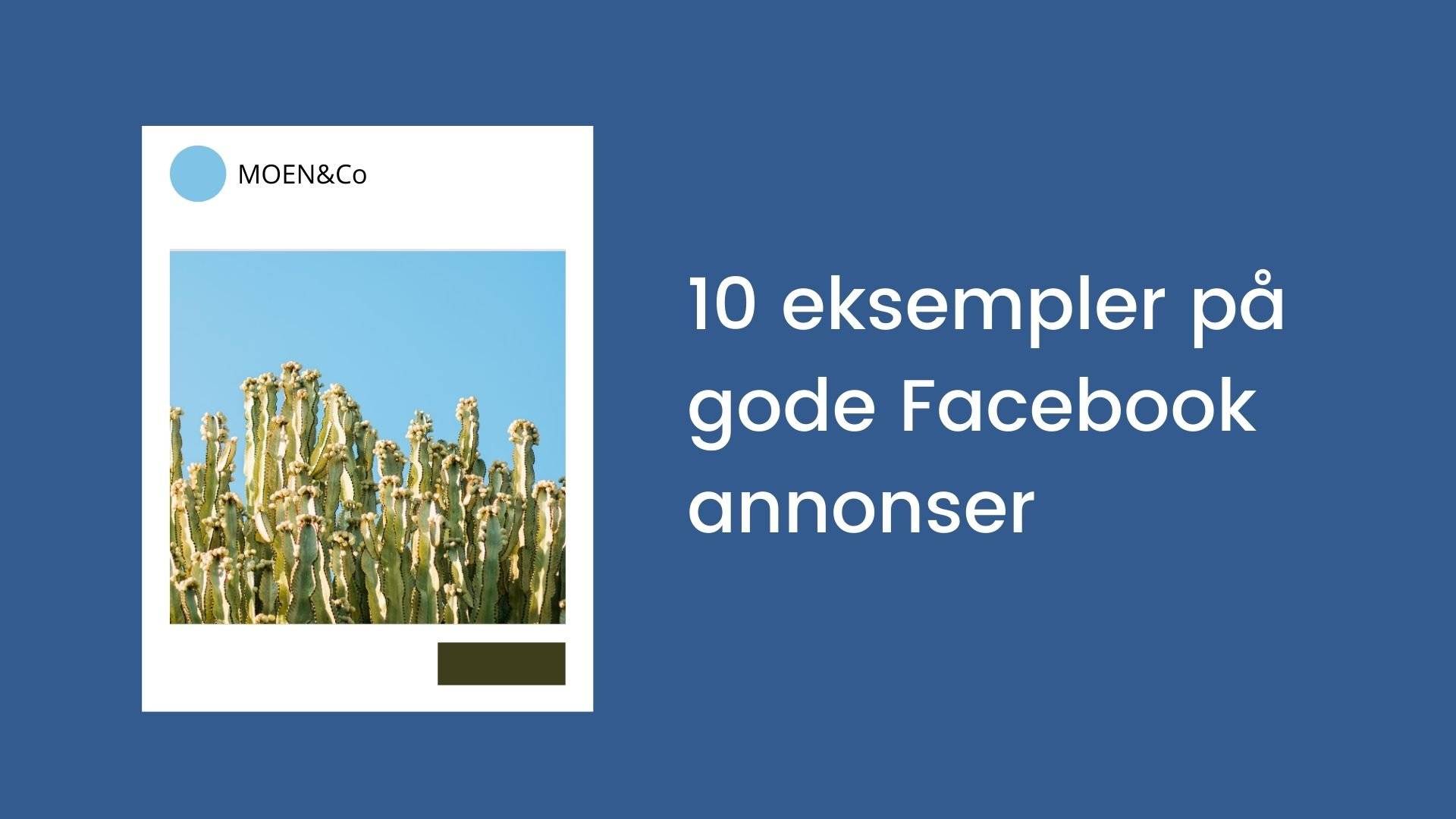 Hvordan lage gode Facebook annonser
