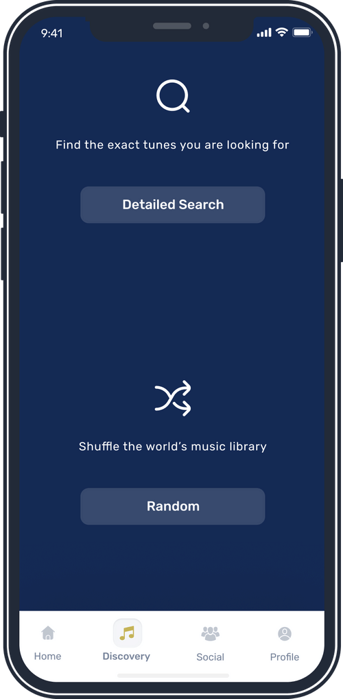 Discover New Music or Get Discovered