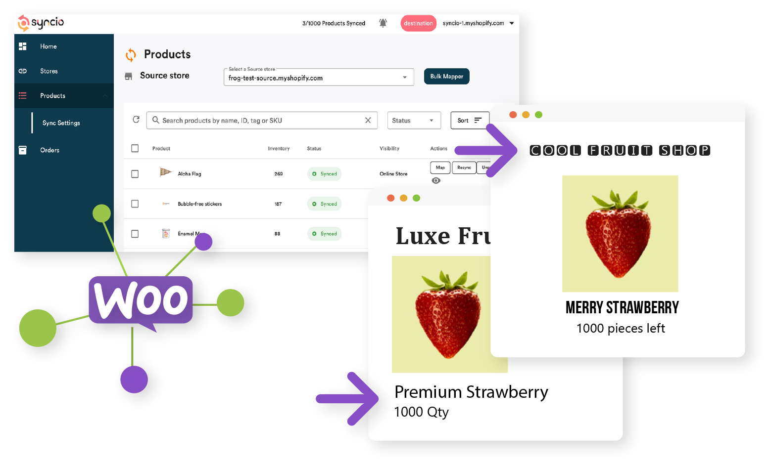 Syncio: Seamless Inventory Sync for WooCommerce Stores