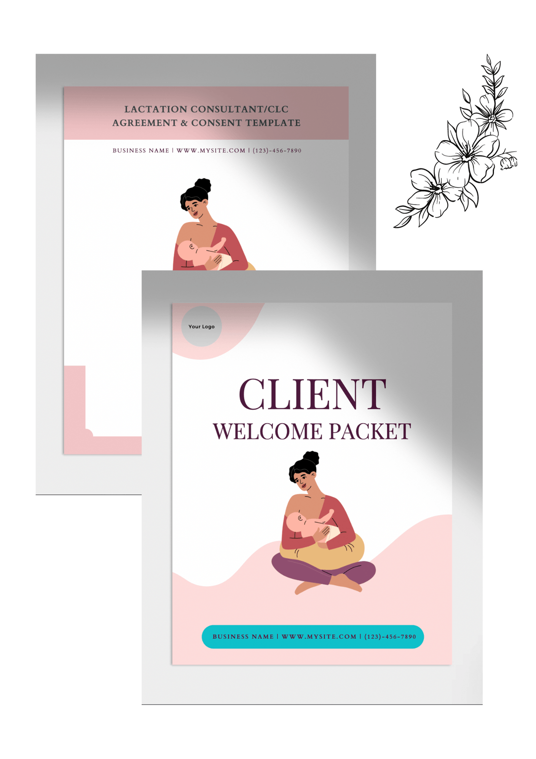 Editable Lactation Consultant/CLC Sample Client Intake & Contract Forms ...