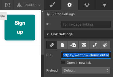 Webflow membership website | Outseta