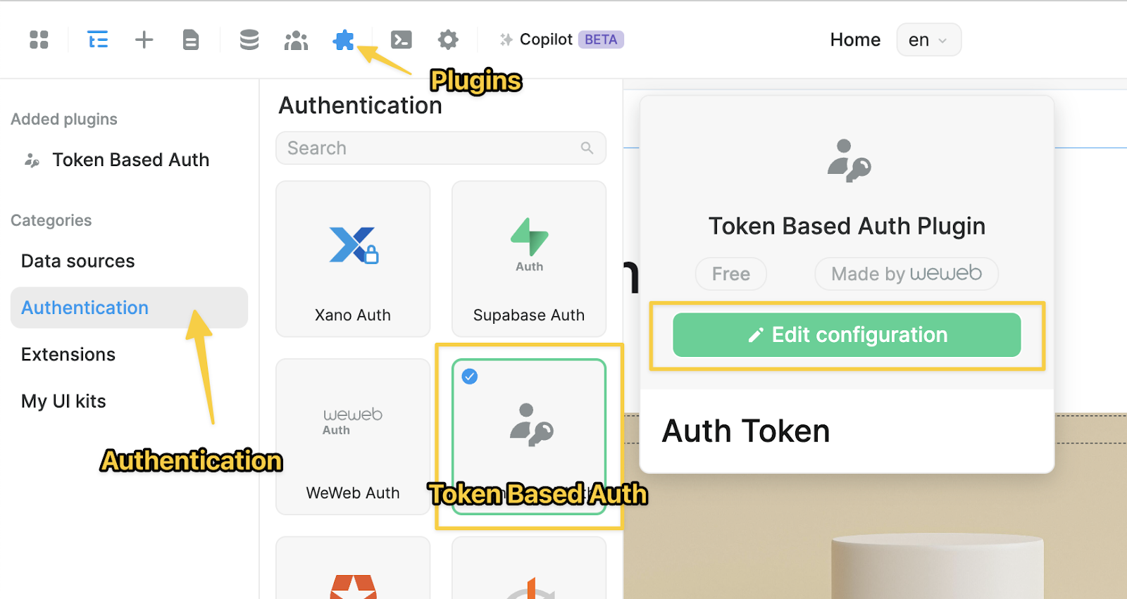 Integrating WeWeb and Outseta | Token based authentication