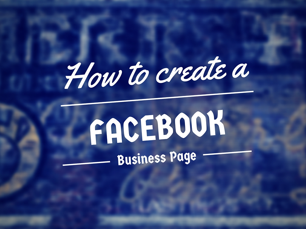 How to create a Facebook business page