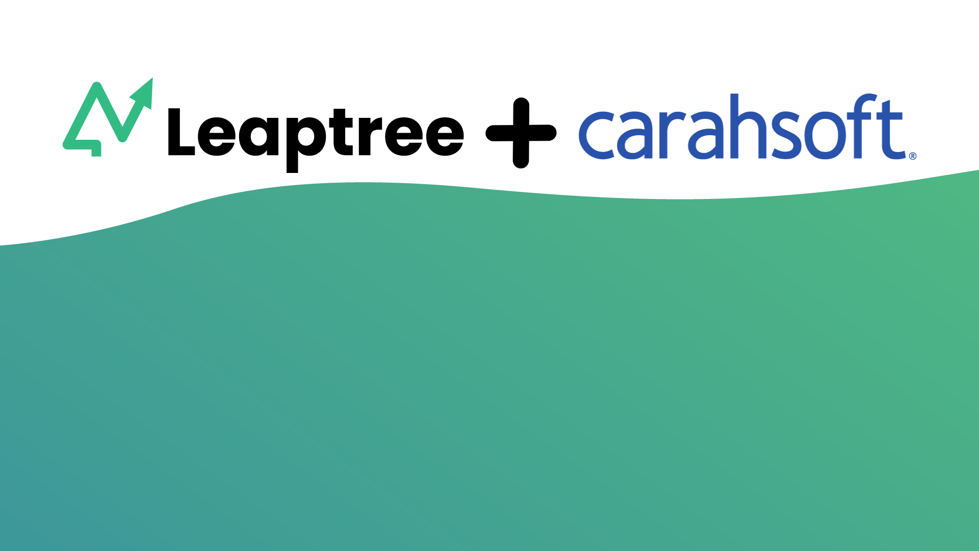 Leaptree Announces Partnership with Carahsoft, a Leading US Government IT Solutions Provider ...