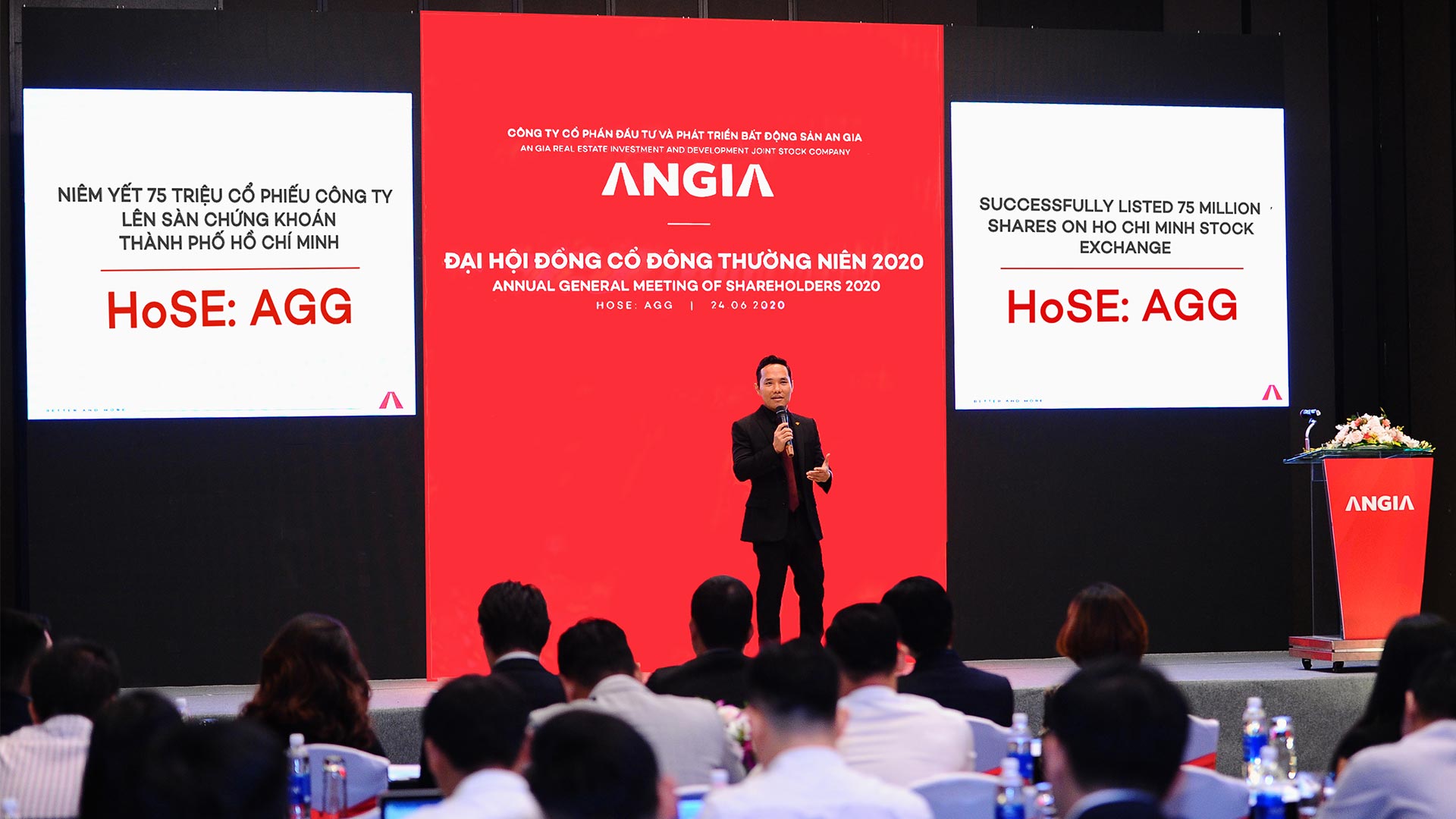 ANGIA rebranding | Emphasize action spirit for better positioning