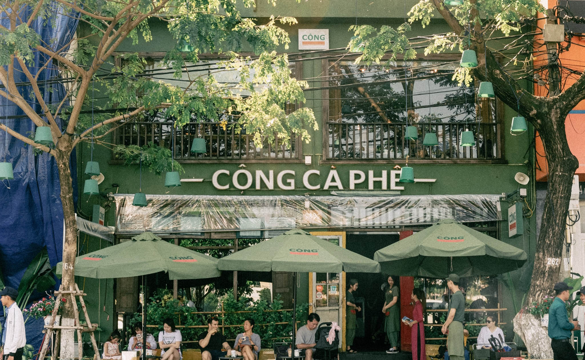 Cong Caphe rebranding | Reminiscence of the war years