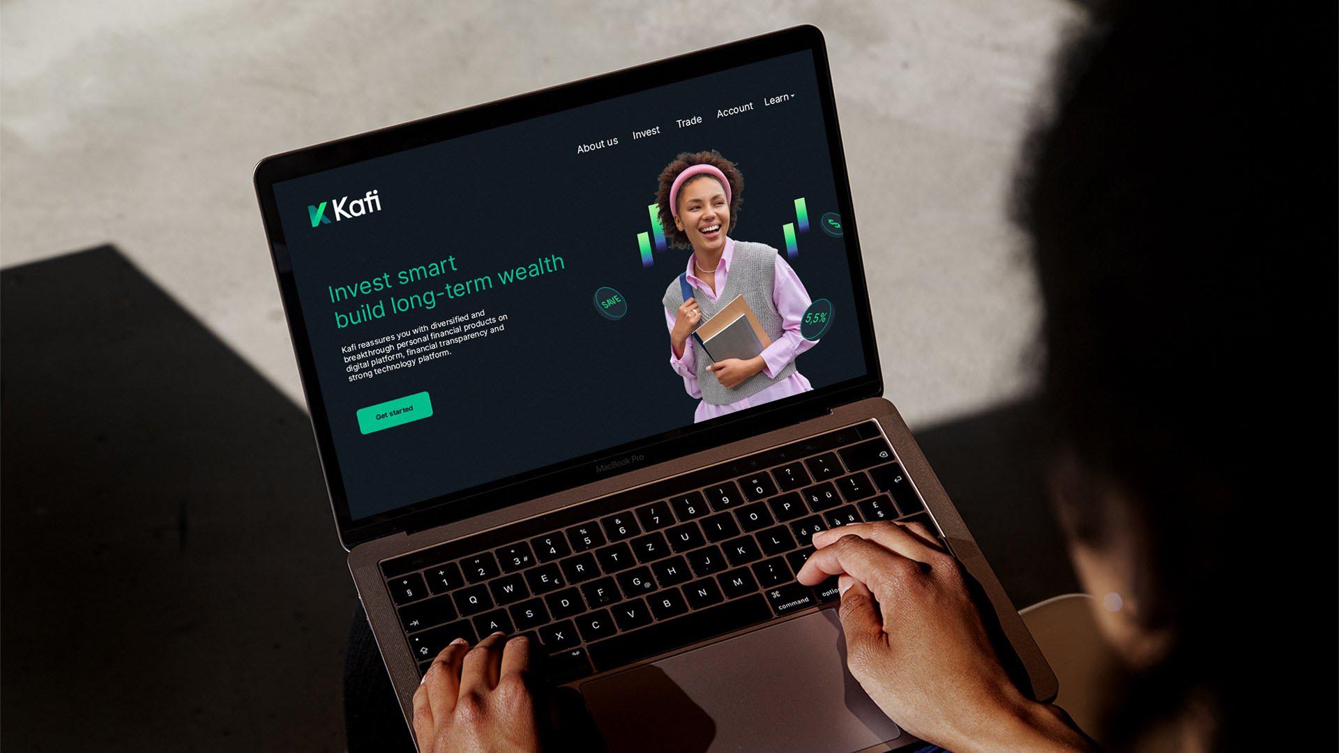 KAFI branding | Gen Z's financial wingman