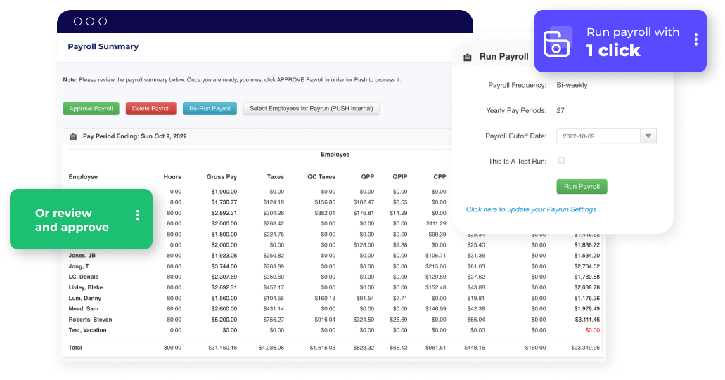 Push | #1 Payroll, HR and Workforce Management