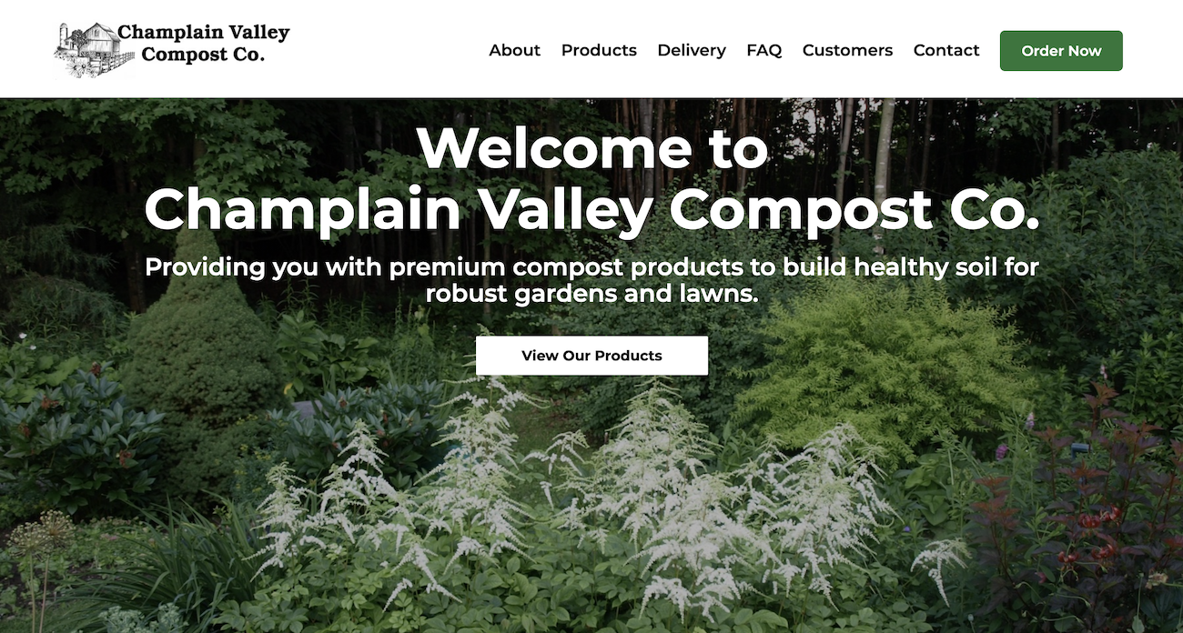Champlain Valley Compost Co. | Vermont Compost & Topsoil
