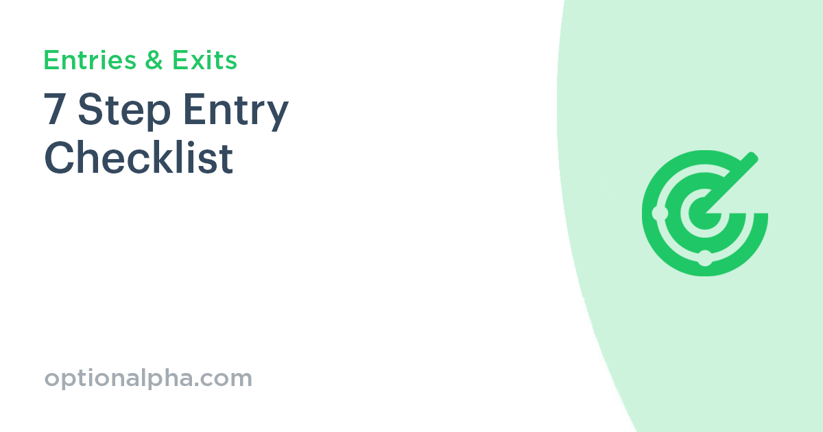 7 Step Entry Checklist | Option Alpha