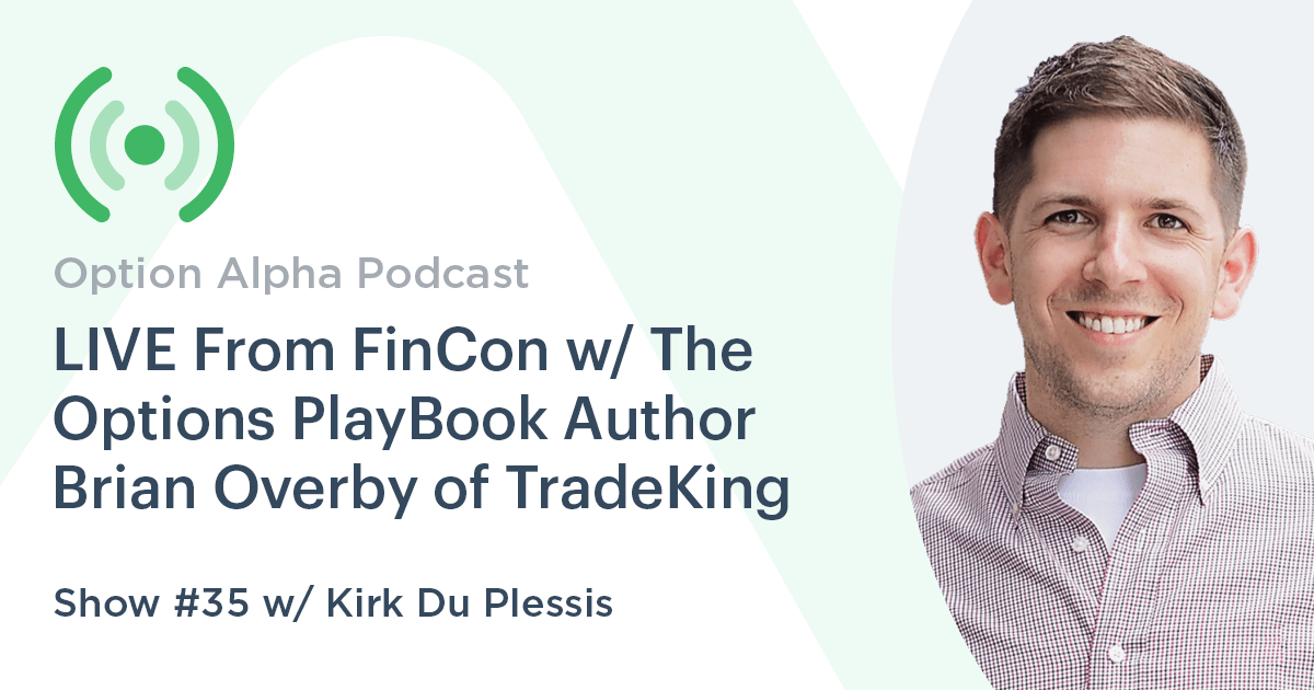 "The Options Playbook" author Brian Overby | Option Alpha