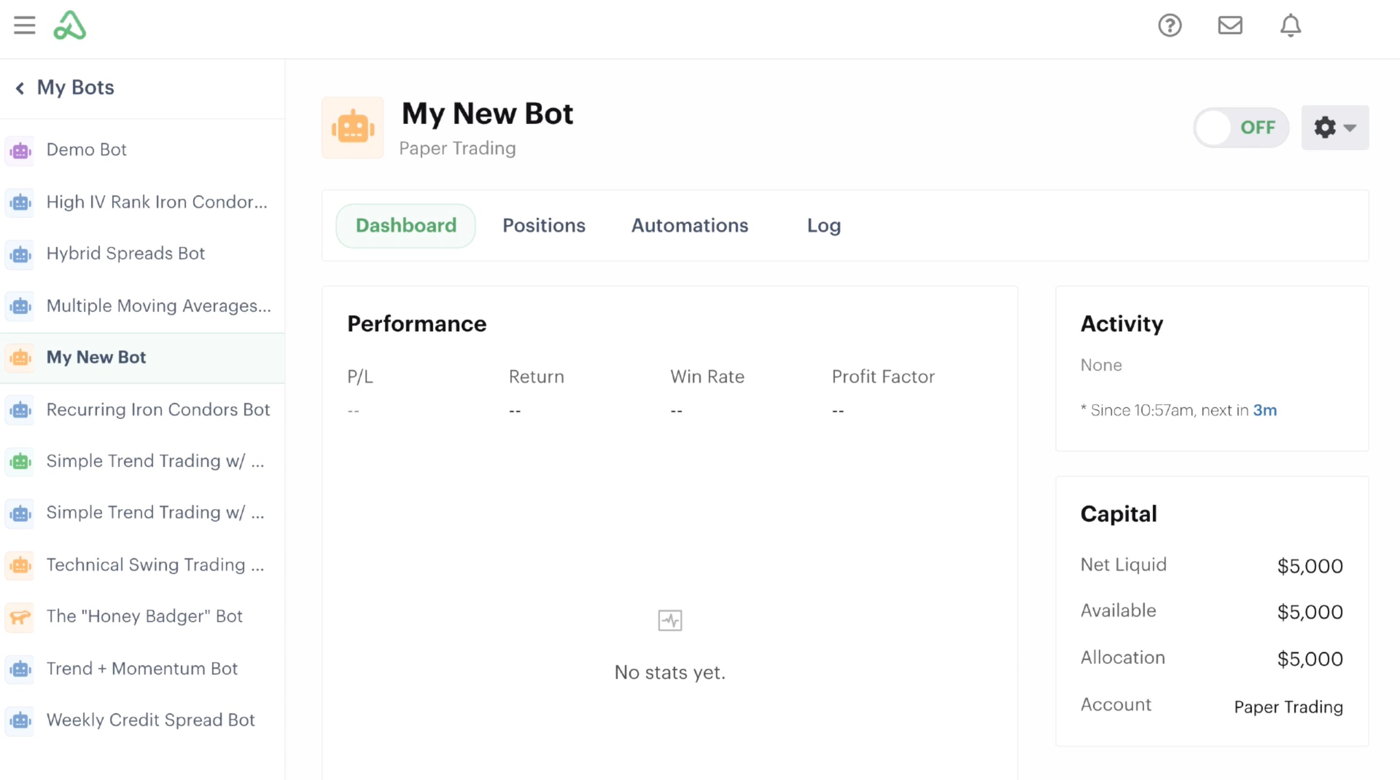 Creating a Bot | Option Alpha [Video Guide]