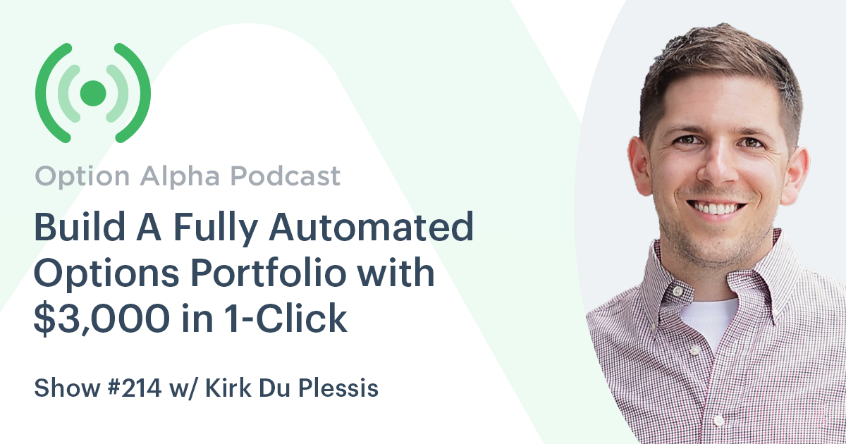 Build An Automated Options Portfolio with $3,000 in 1-Click