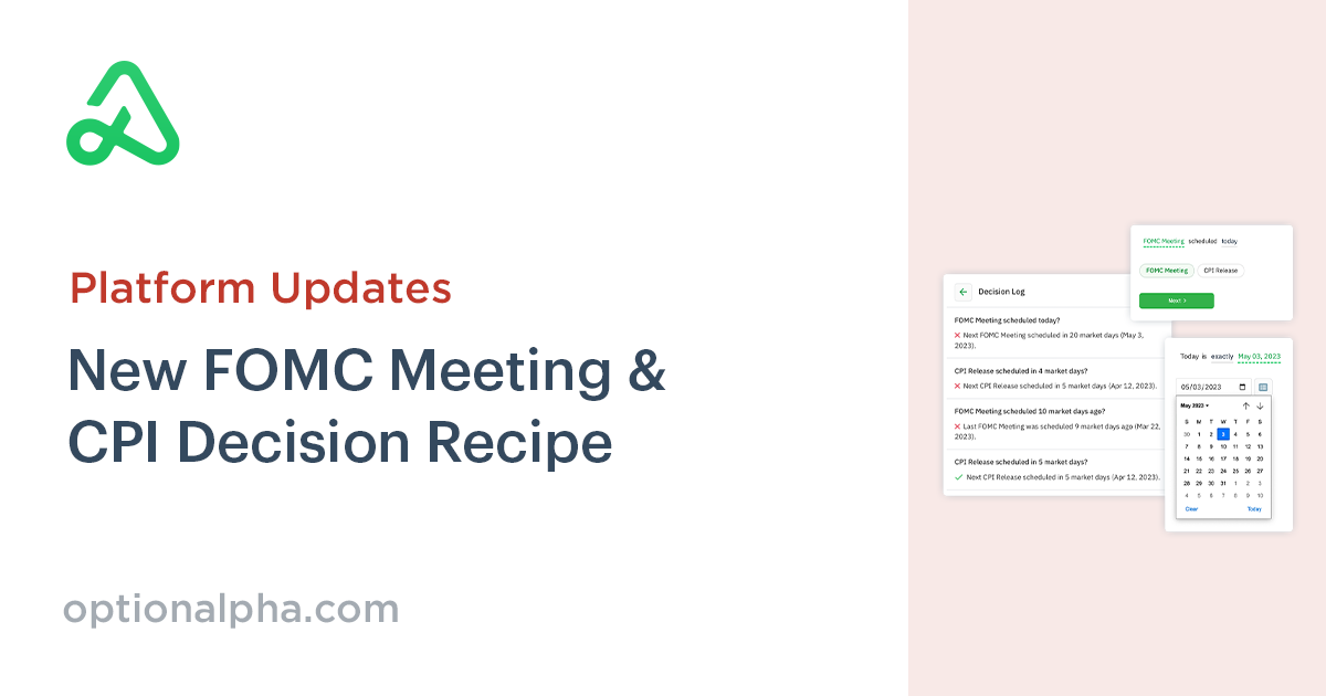 New FOMC Decision Recipe | Option Alpha Blog
