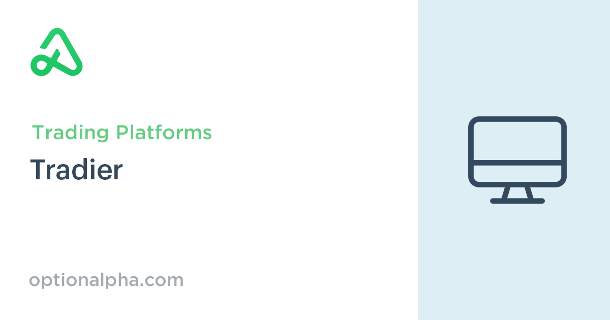 Tradier Overview | Option Alpha