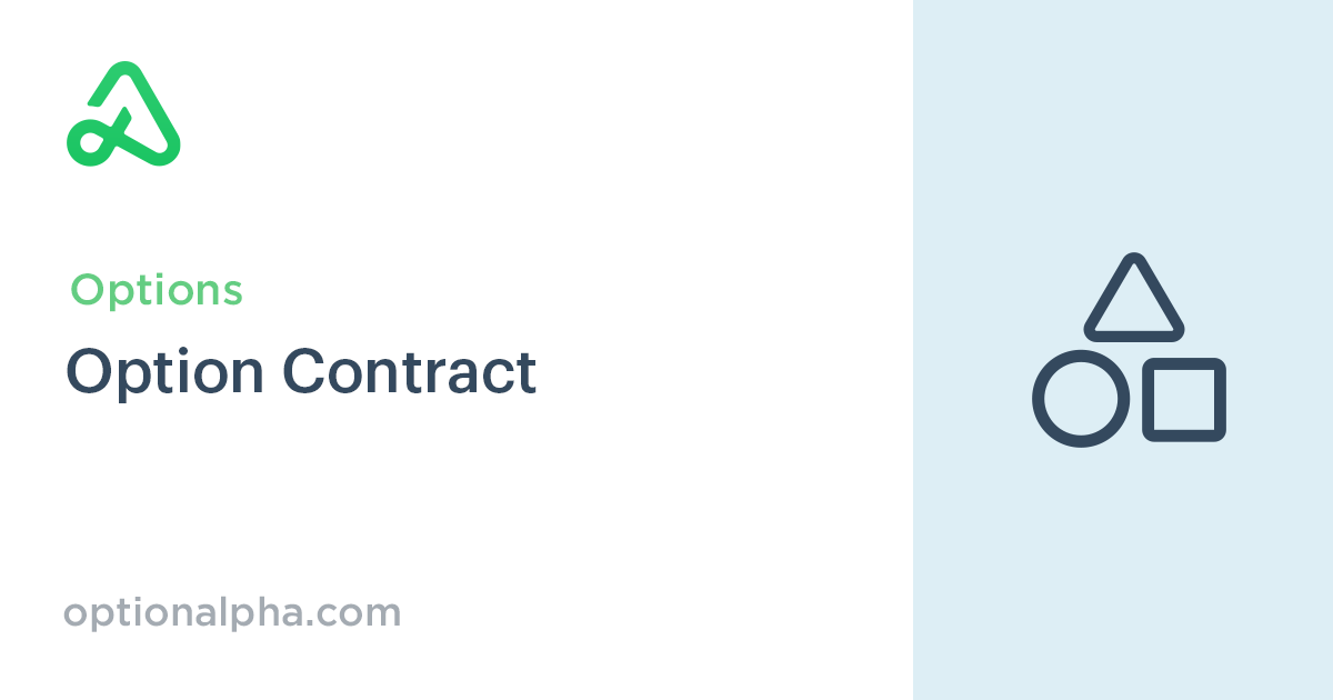 Option Contract Explained | Option Alpha Guide