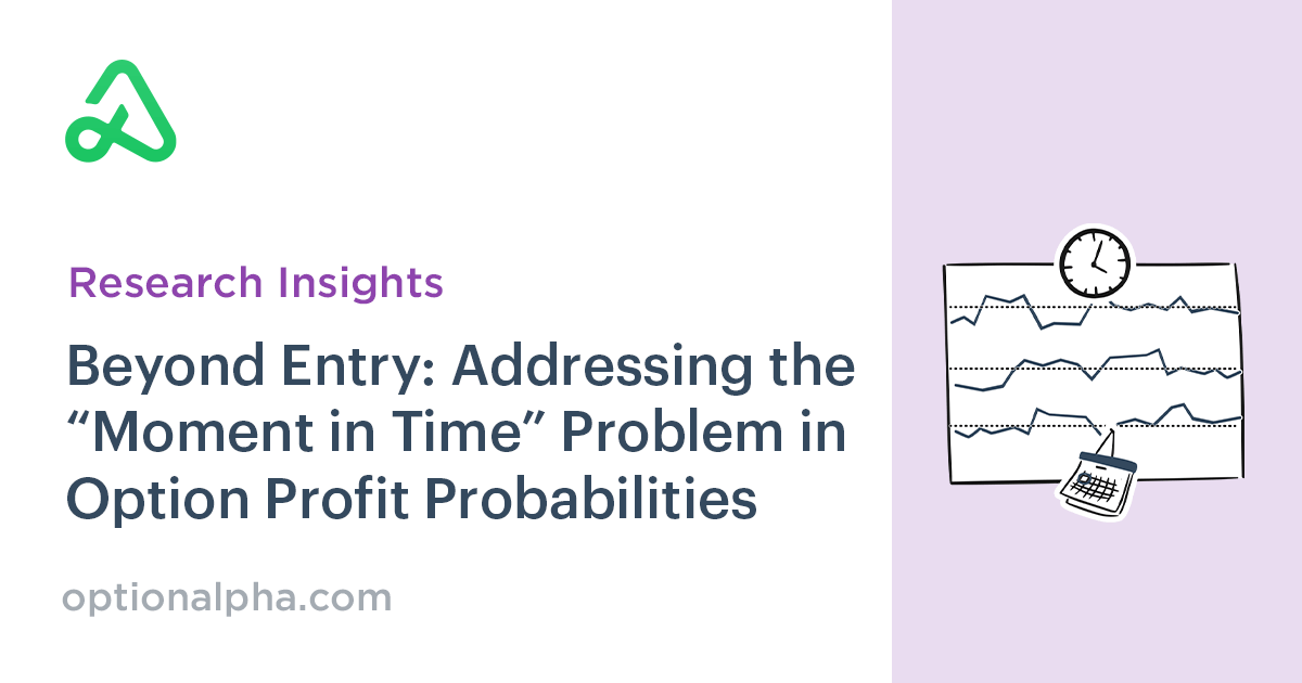 The “Moment in Time” Problem for Option Profit Probabilities