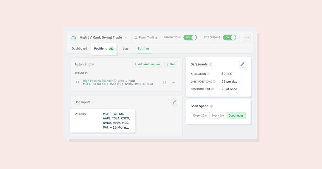 Bot Supercharging: More Power, Symbols, & Positions