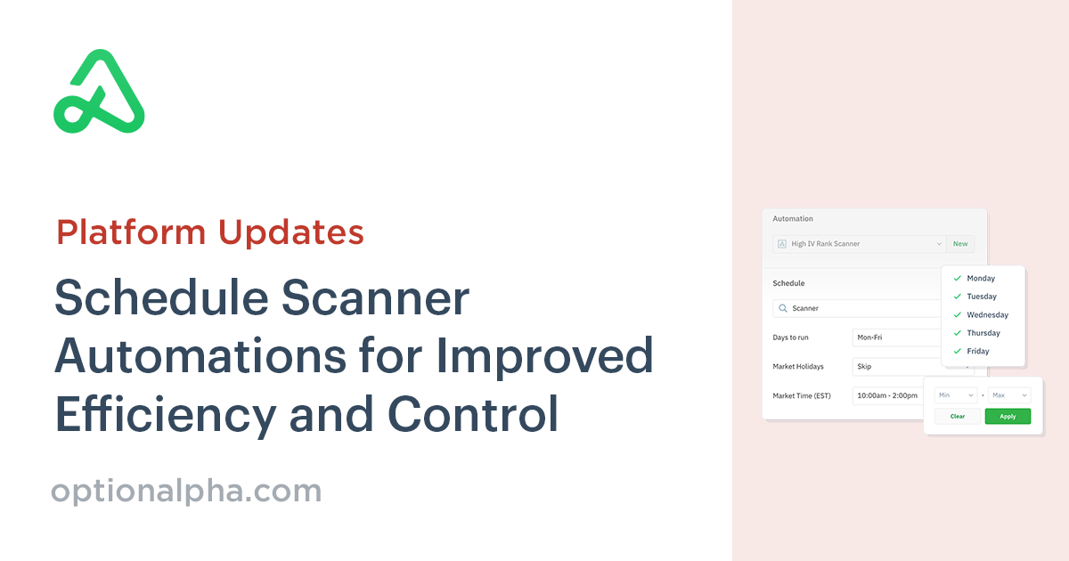Schedule Scanner Automations Improves Efficiency & Control