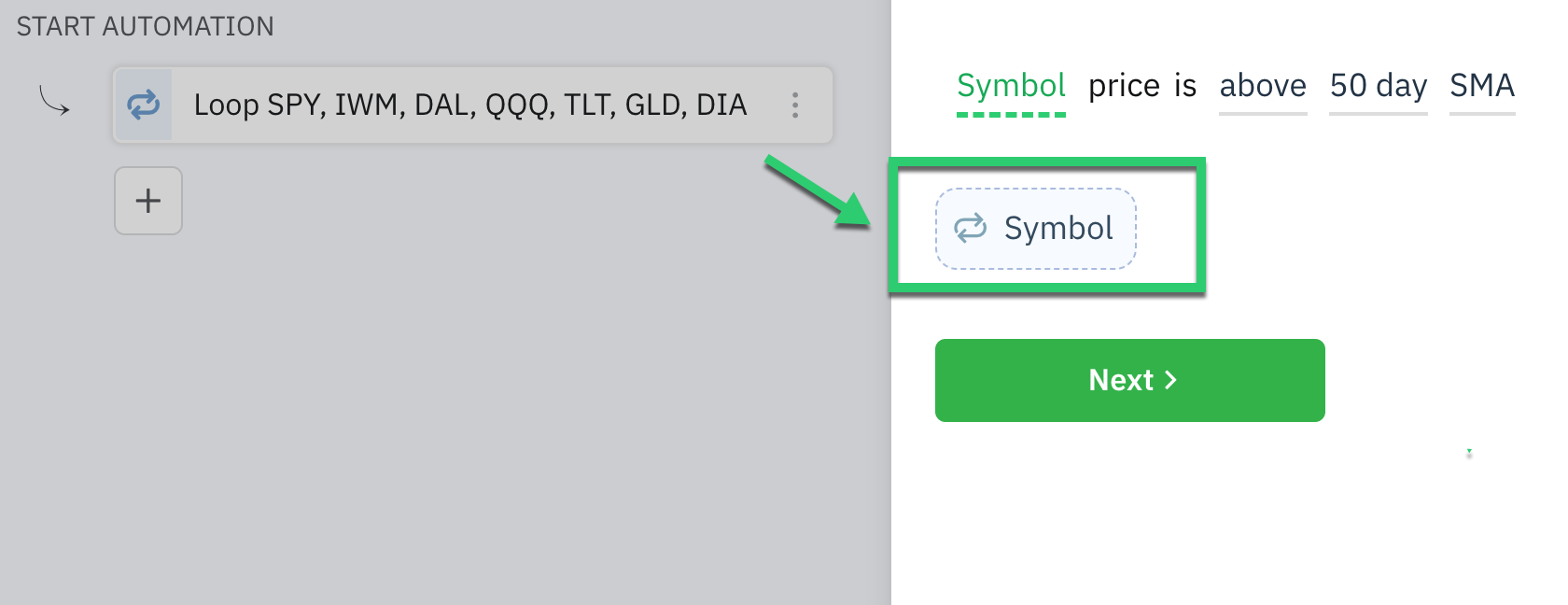 Using Loops: Symbol & Position Loops | Option Alpha