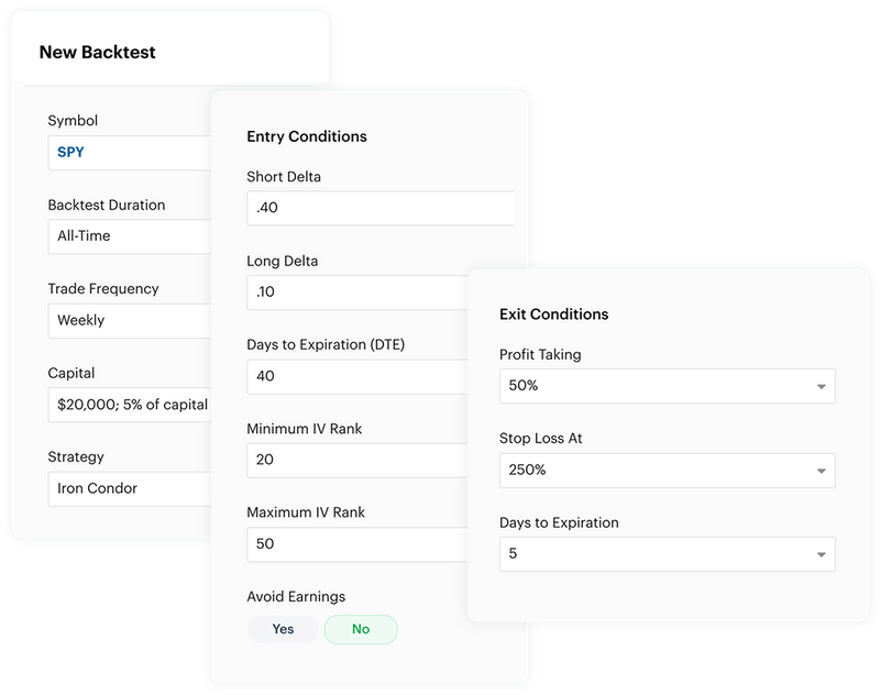 Backtester | Option Alpha