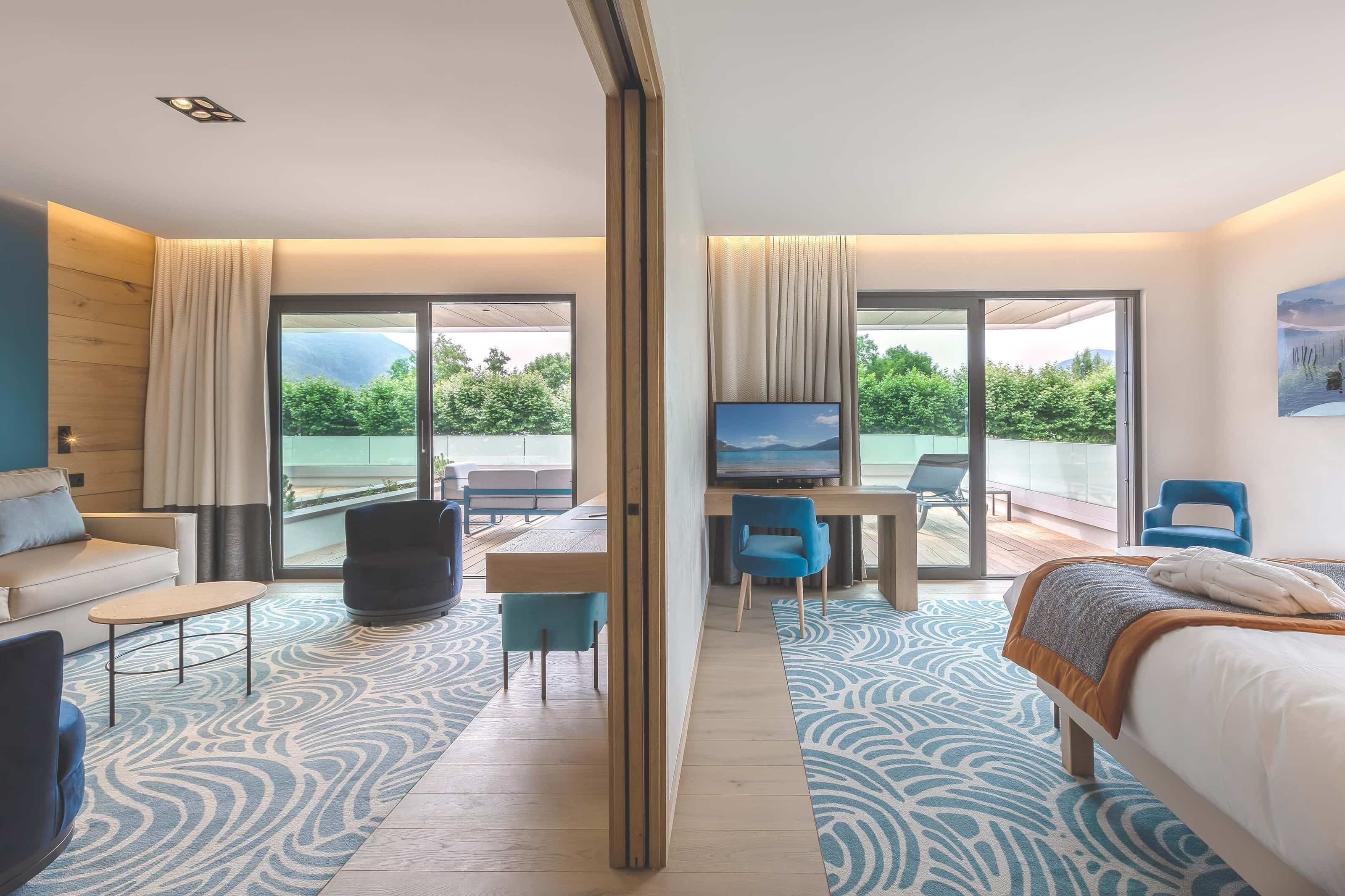 Chambres et Suites 4* | Au Bord du Lac d'Annecy | Rivage Hôtel & Spa