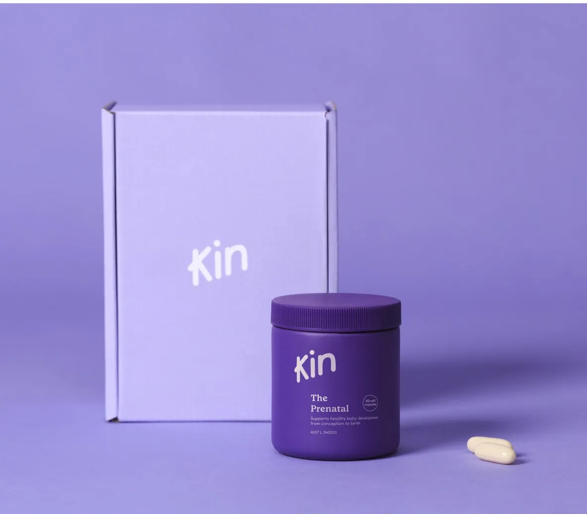 The Kin Prenatal Vitamin | Kin Fertility