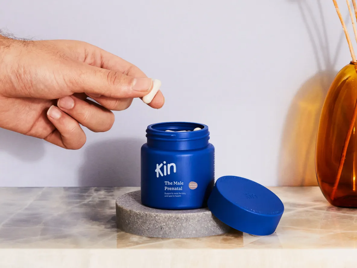 The Male Prenatal Vitamin | Kin Fertility