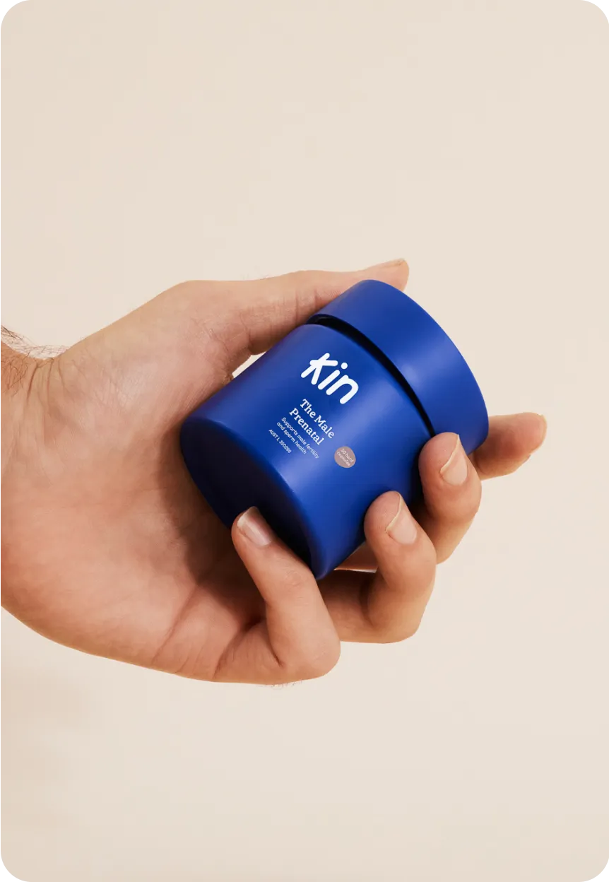 The Male Prenatal Vitamin | Kin Fertility