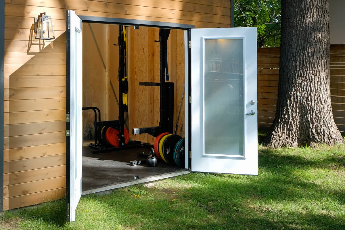 A Backyard Gym in Toronto