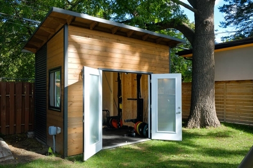 A Backyard Gym in Toronto