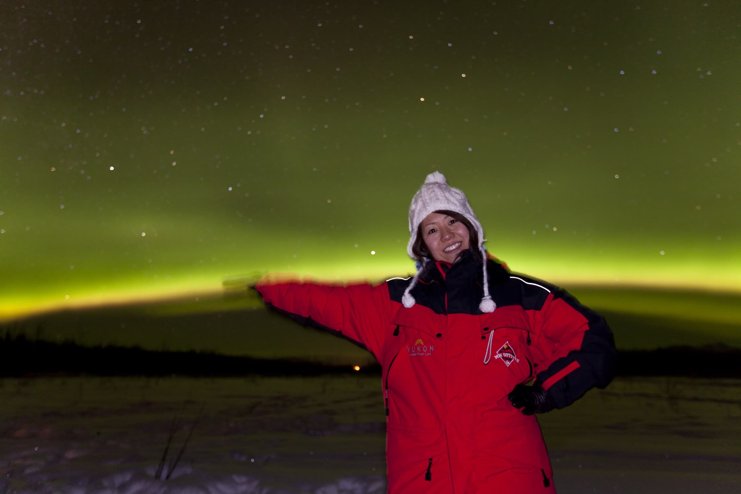 Yukon Experience: Aurora Borealis From A Cozy Wilderness Cabin