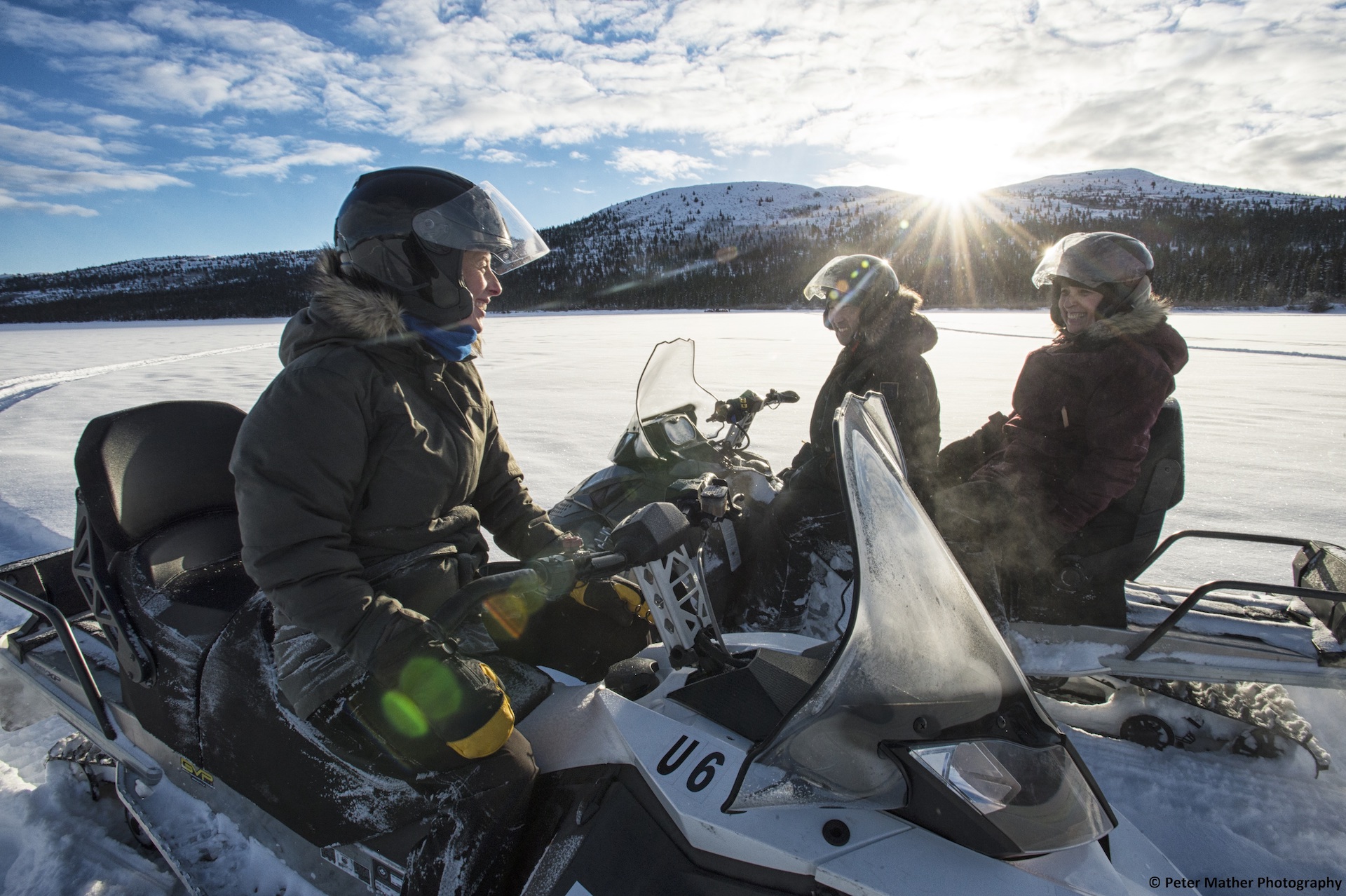 Yukon Experience: Snowmobile Driving