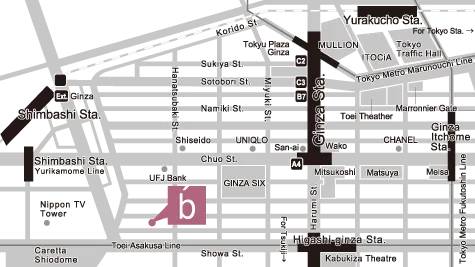 the b ginza GRAND OPEN 2021.04.30