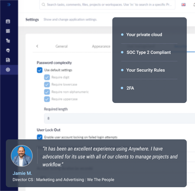 Anywhere Project Management | Private, Unlimited, Flat-Rate