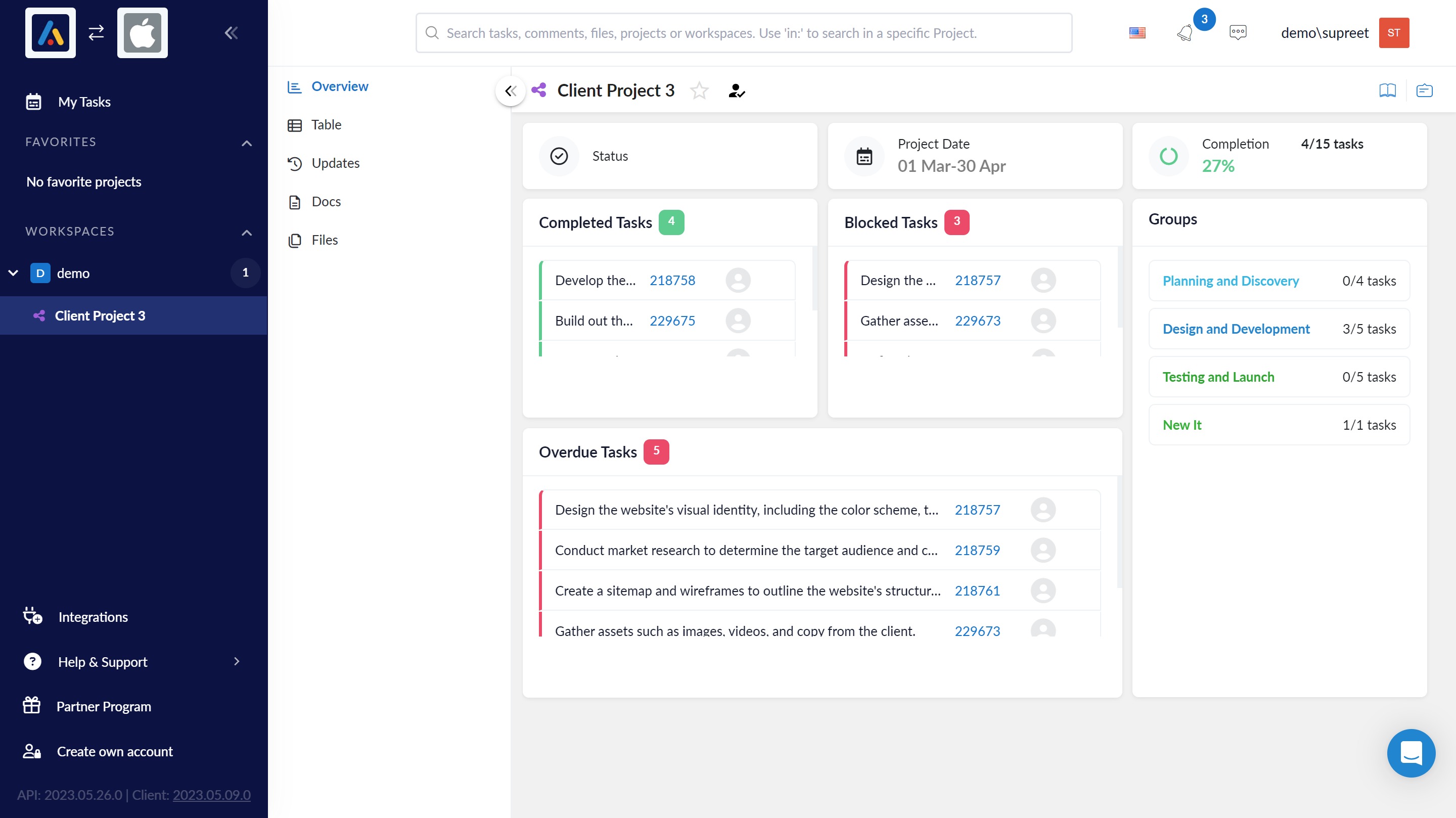 6 Least known Project Management Software Tools With A Client Portal to ...