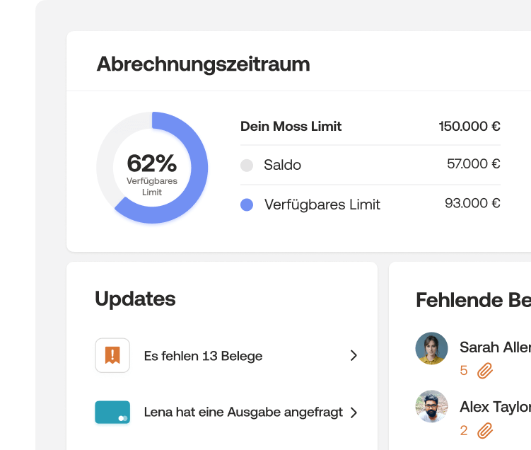 Moss: Die Komplettlösung für Unternehmensausgaben