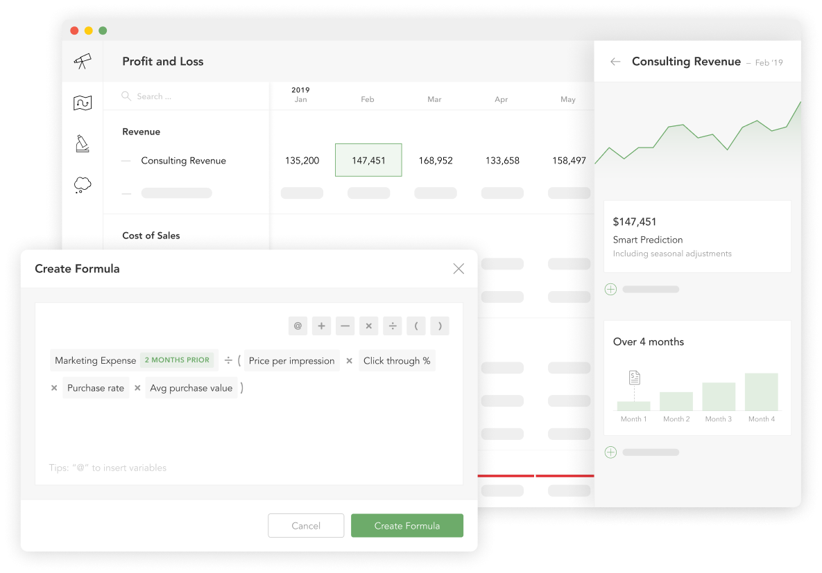 Cash Flow Forecasting Software | Create Business Projections