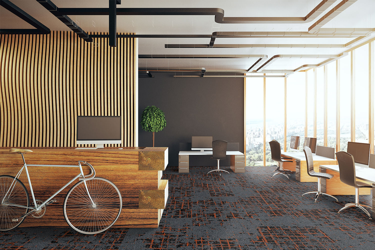 Grid Carpet — Carpet Tile | Belgotex