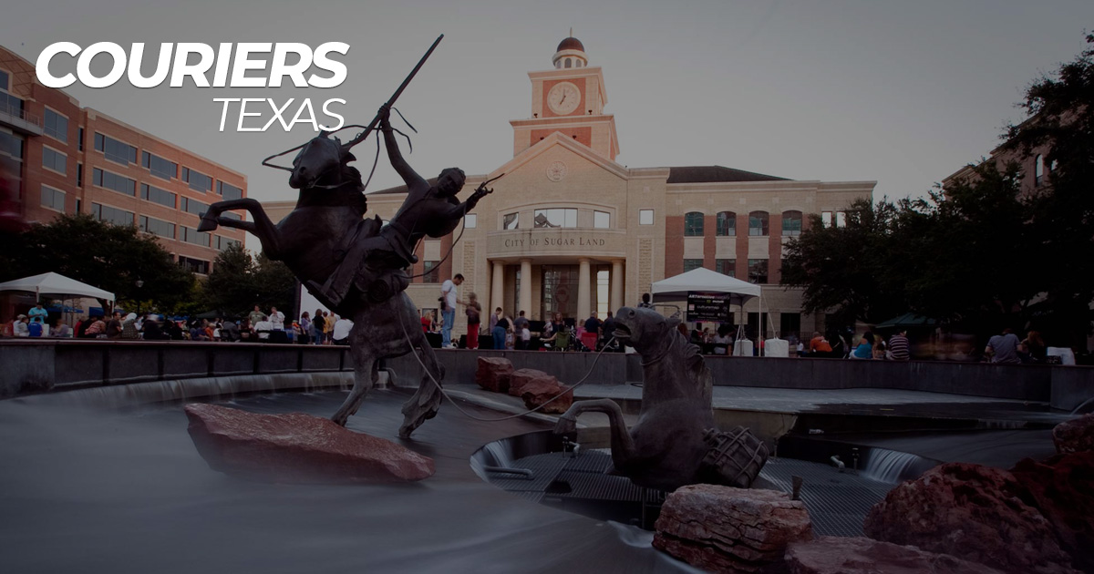 Sugar Land, TX - Same Day Delivery & Courier Services | Couriers Texas