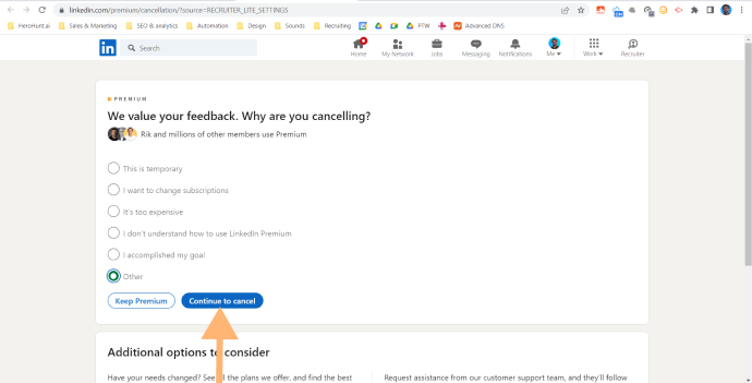 How to cancel LinkedIn Recruiter Lite (with screenshots)