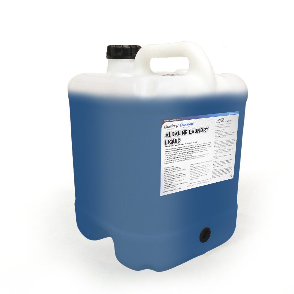 Alkaline Laundry Liquid - 20L - Products | Chemicorp New Zealand