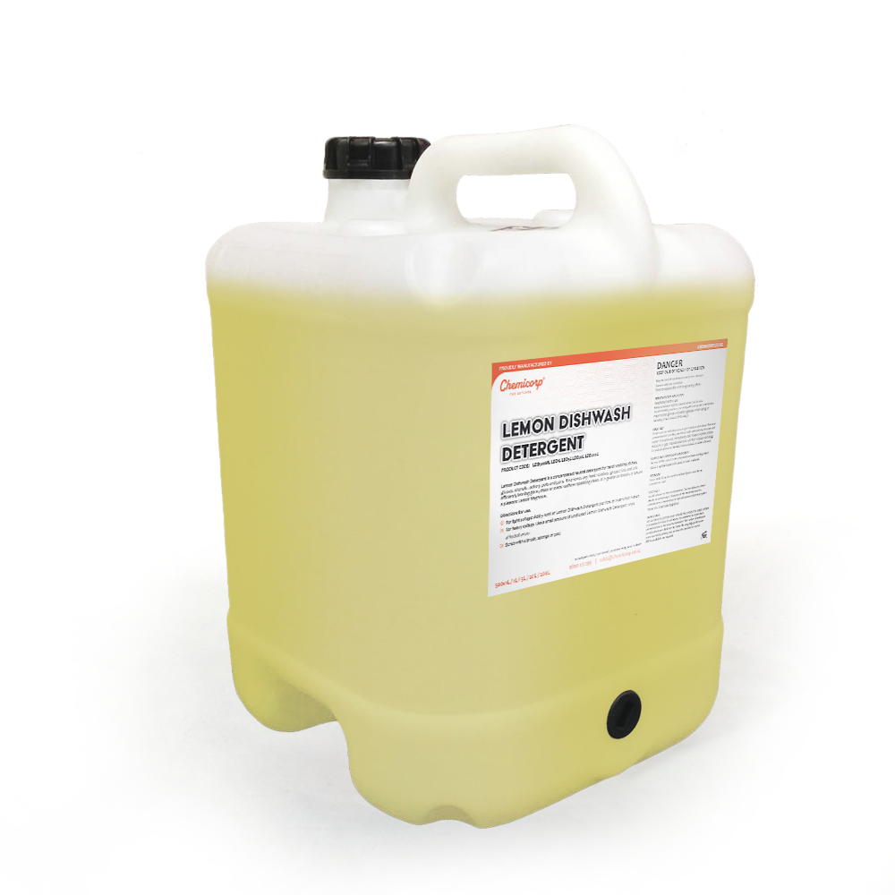 Lemon Dishwash Detergent - 20L - Products | Chemicorp New Zealand
