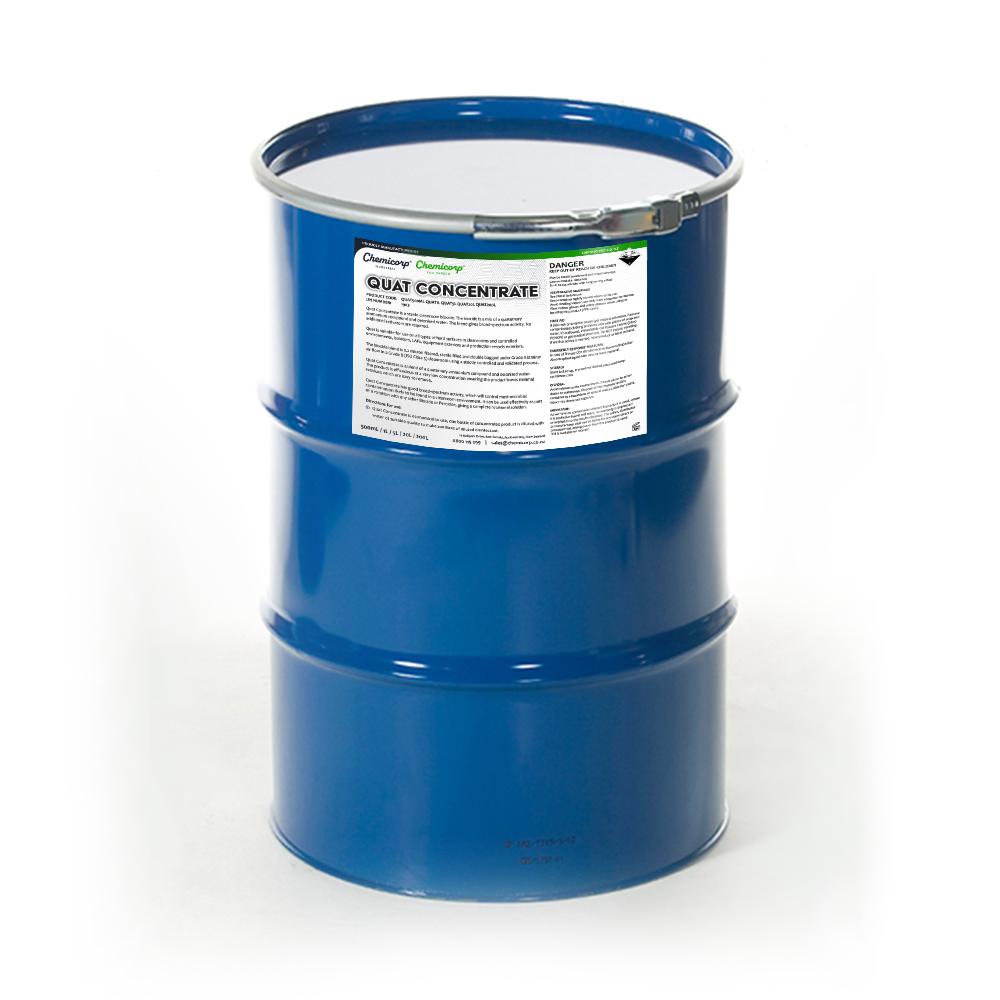 Quat - 200L - Products | Chemicorp New Zealand