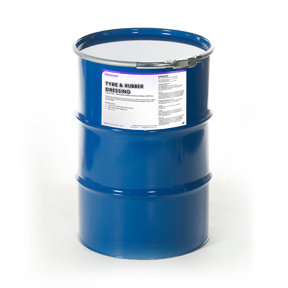 Tyre & Rubber Dressing - 200L - Products | Chemicorp New Zealand